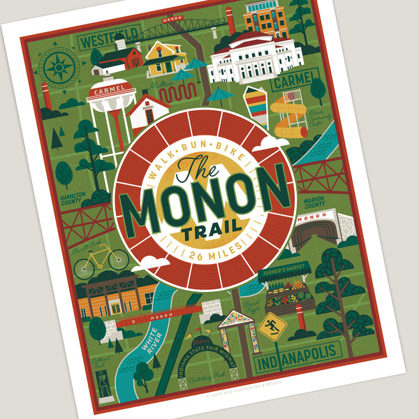 The Monon Rail Trail – Lucie Rice Illustration and Design